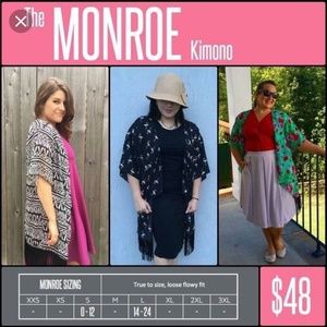 LuLaRoe | Tops | Lularoe Monroe | Poshmark